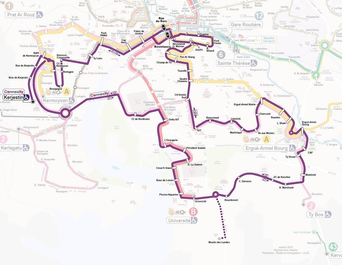 9 juillet : un nouveau réseau QUB. Les nouvelles lignes pour Penhars ...
