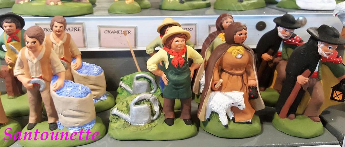 Les santons de Jo Silvano (Gard aux santons 2017) - Santons et Crèches ...