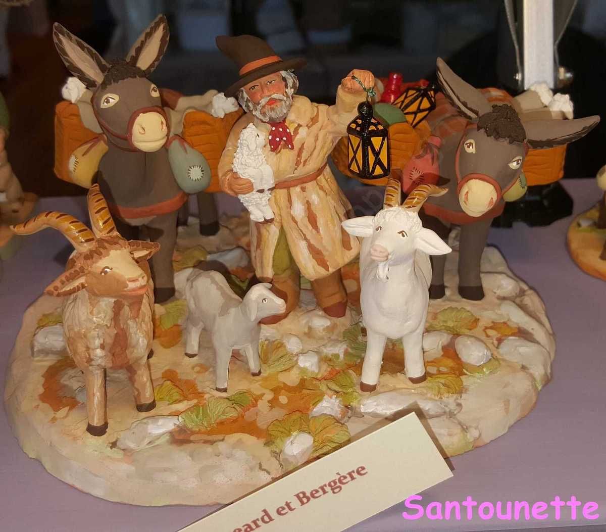 Gard aux santons 2018 : dernière partie 4/4 Cathy et Daniel Aubenas ...