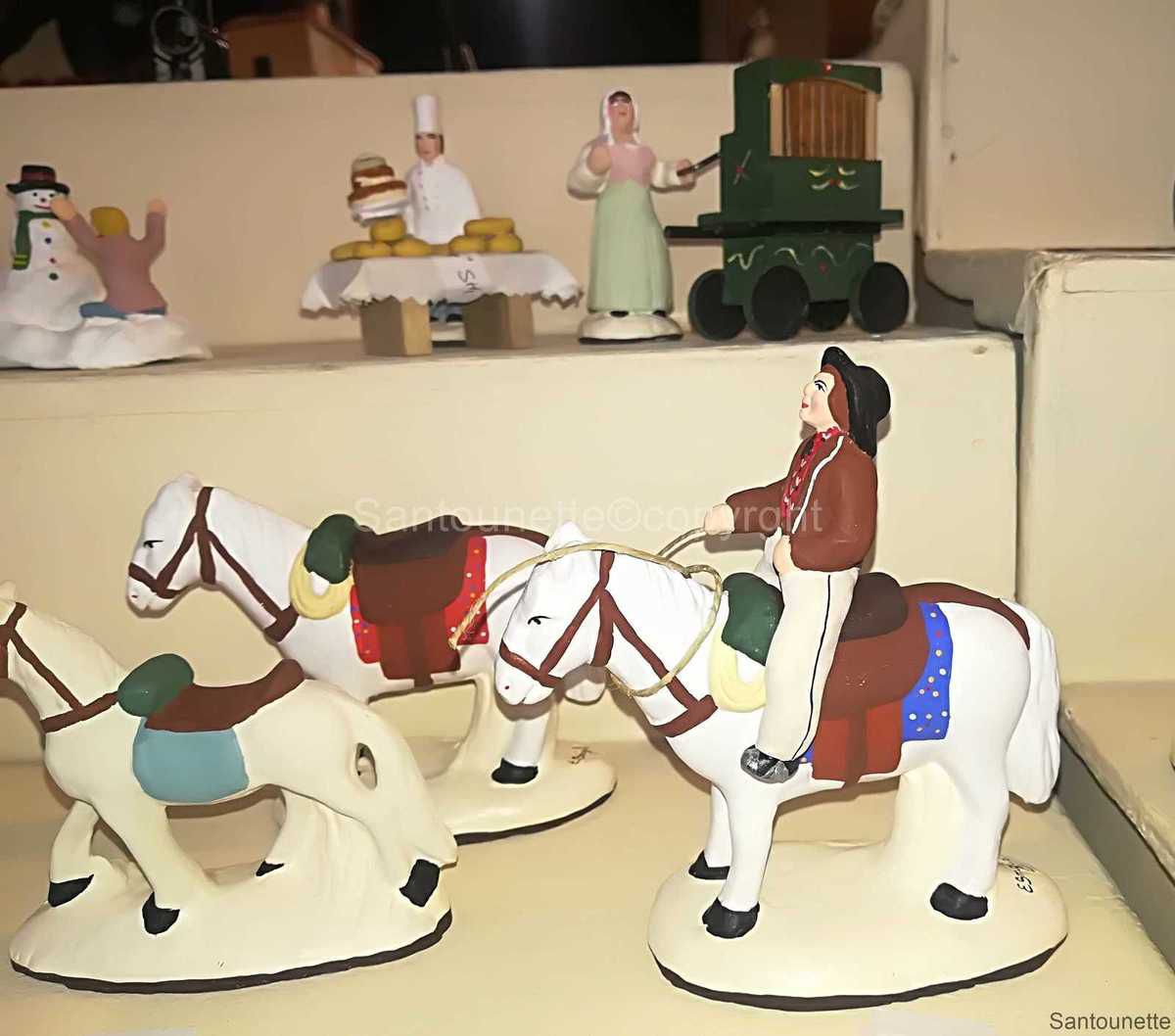 Gard aux santons 2019 - Présentation des stands de Cathy et Daniel ...