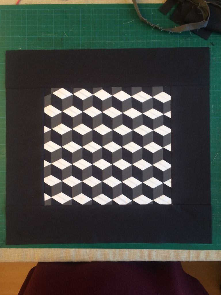 TUTORIEL MESHWORK CUBES - PATCHWORK EN ARTOIS