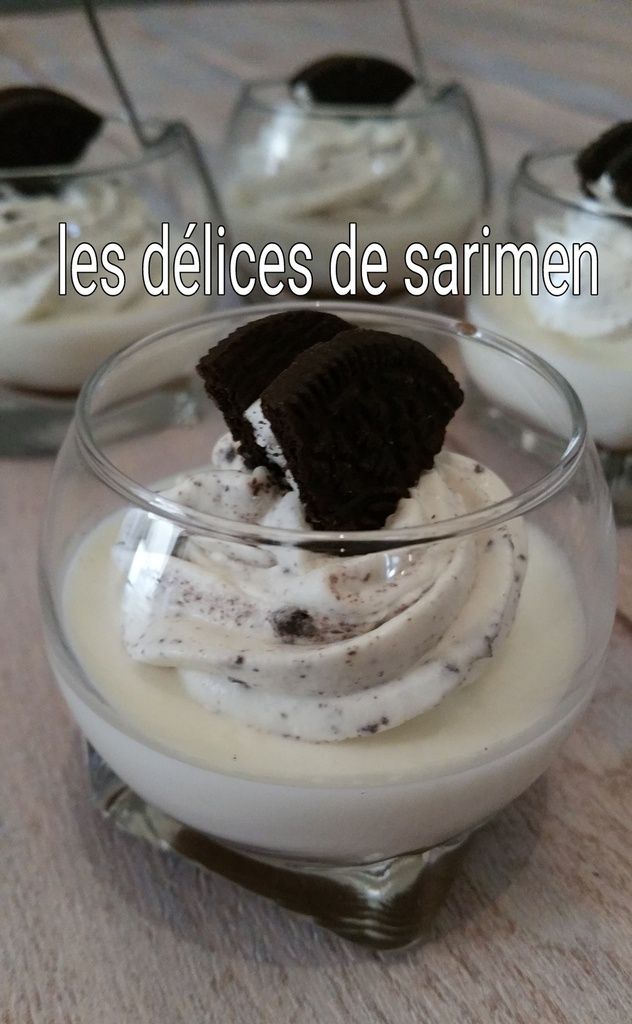 verrines sucrées - les delices de sarimen