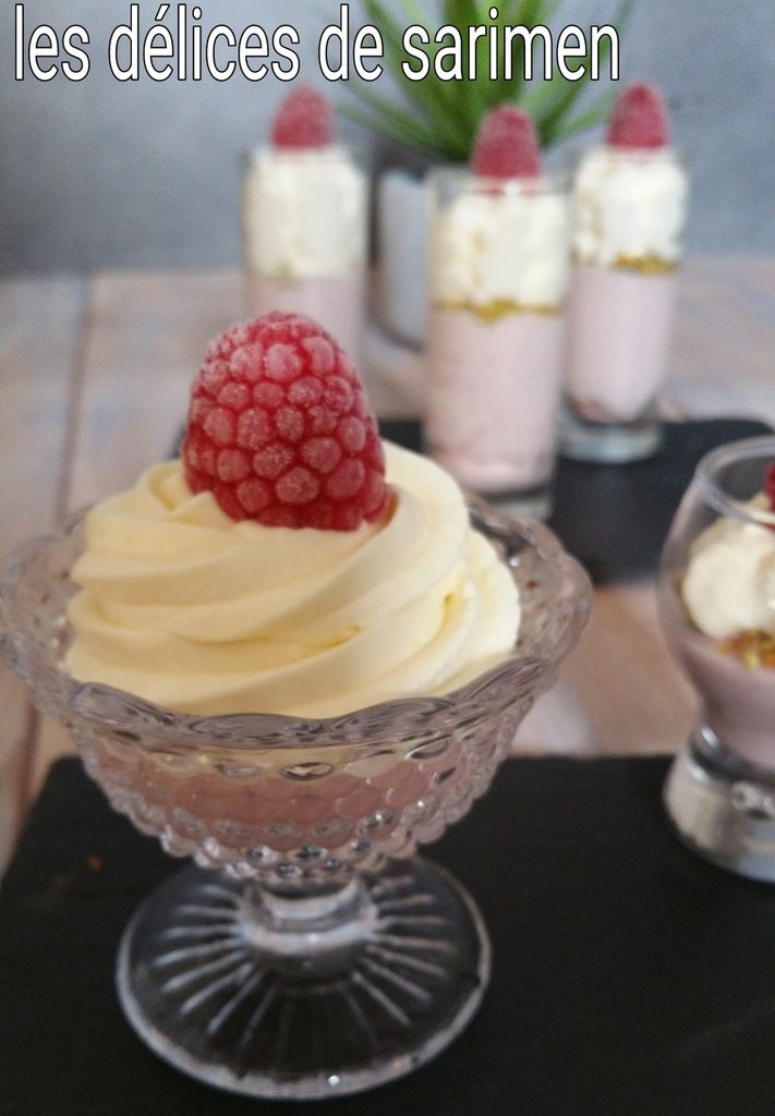 verrines sucrées - les delices de sarimen