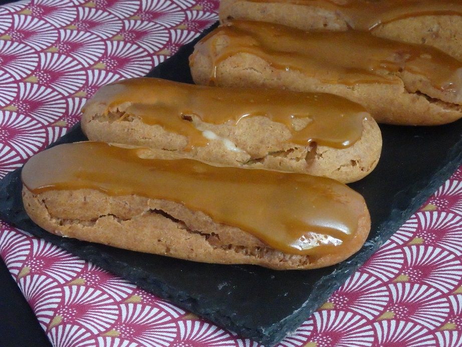 Éclairs au praliné noisettes - Le blog de Michelle - Plaisirs de la Maison