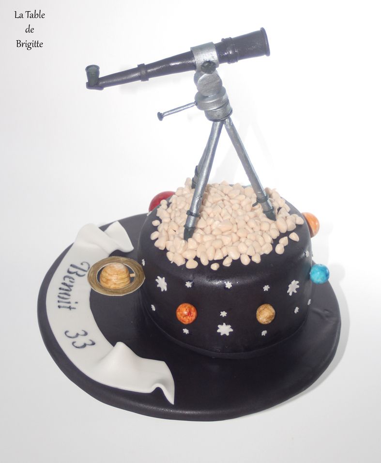 Gâteau astronomique - La Table de Brigitte