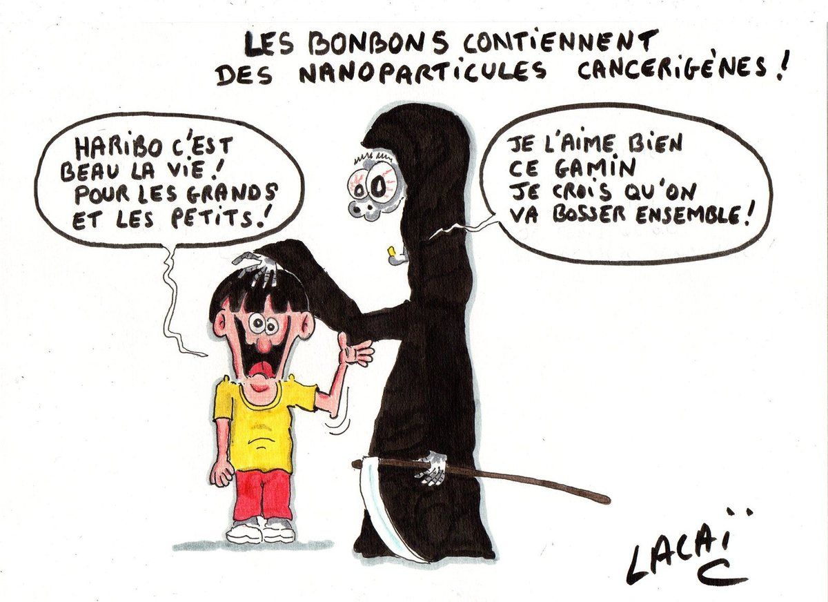 les bonbons c'est pas bon.... - Dessin de presse un dessin par jour, c ...