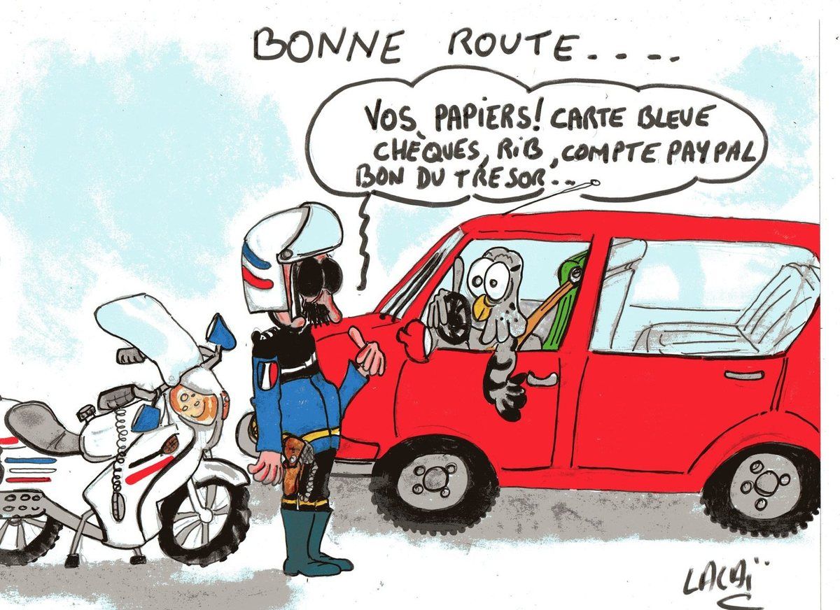 bonne route... - Dessin de presse un dessin par jour, c'est de l'humour ...