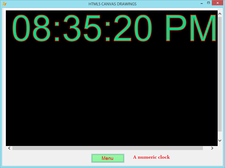 Html5 Canvas Samples Part2 - Visual Foxpro codes