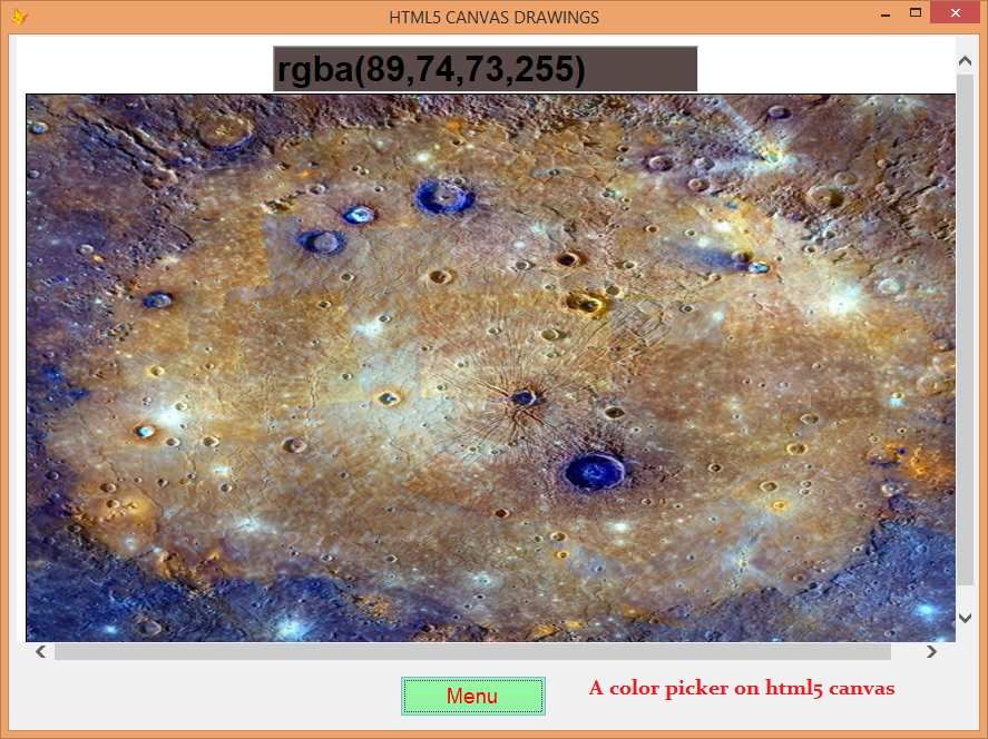Html5 Canvas samples Part3 - Visual Foxpro codes