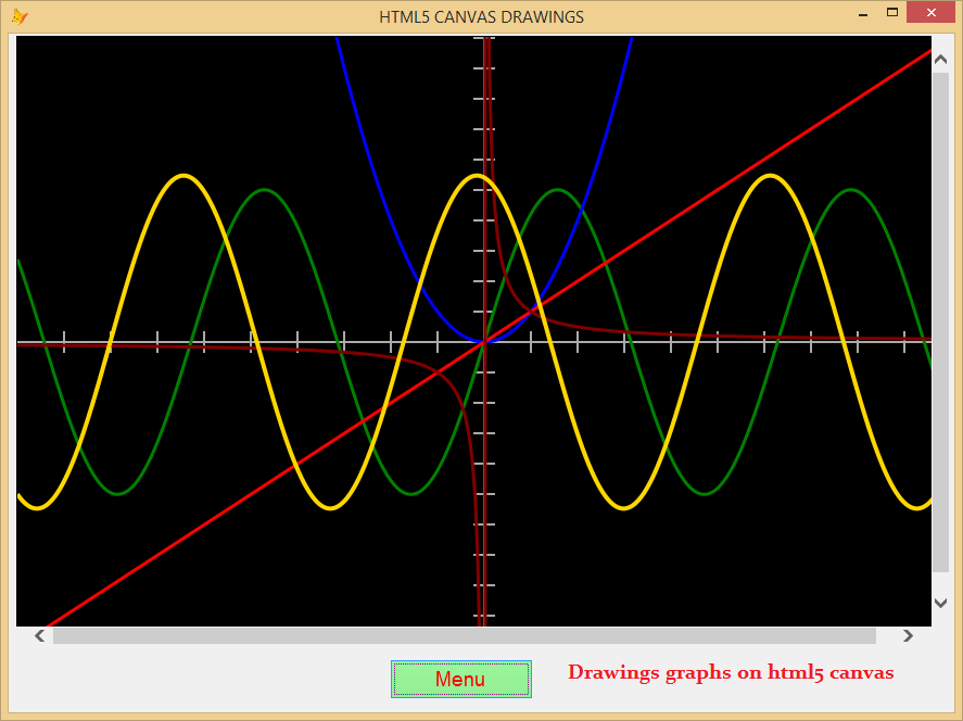 Html5 Canvas samples Part3 - Visual Foxpro codes