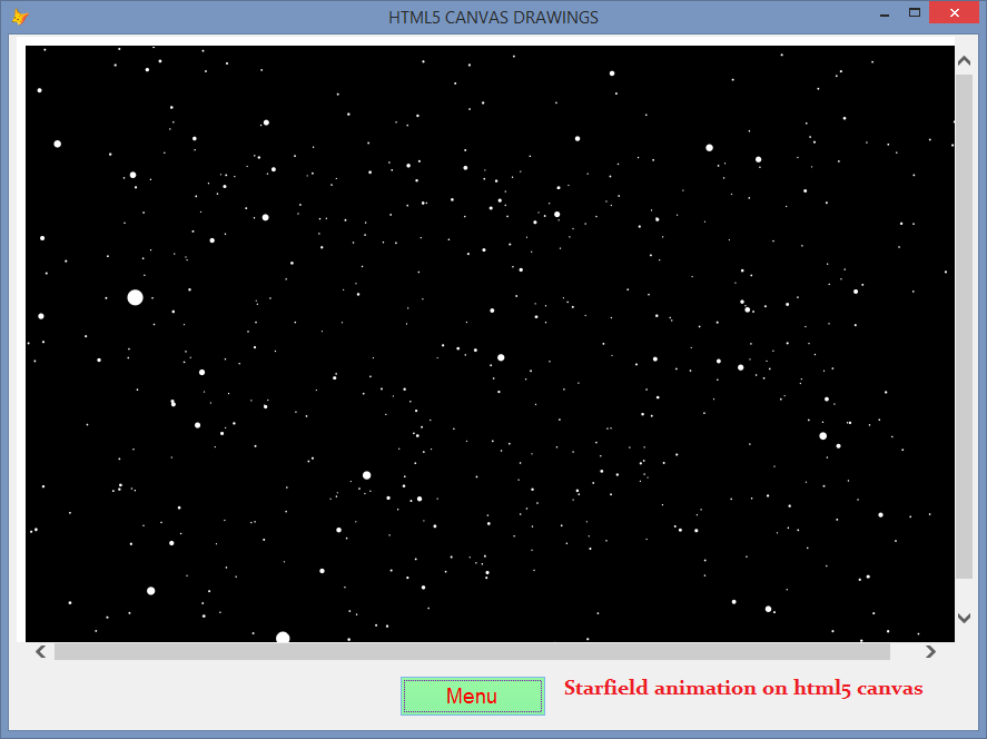 Html5 Canvas samples Part3 - Visual Foxpro codes