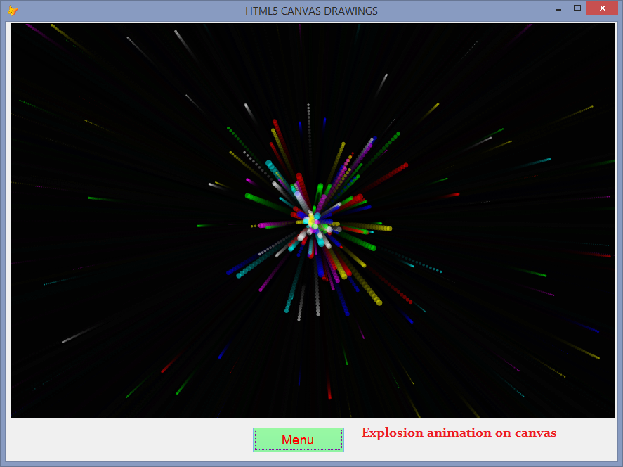 Html5 Canvas samples Part3 - Visual Foxpro codes