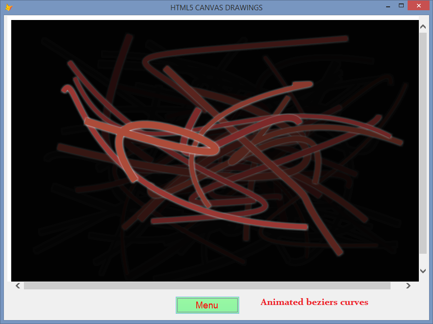 Html5 Canvas samples Part3 - Visual Foxpro codes