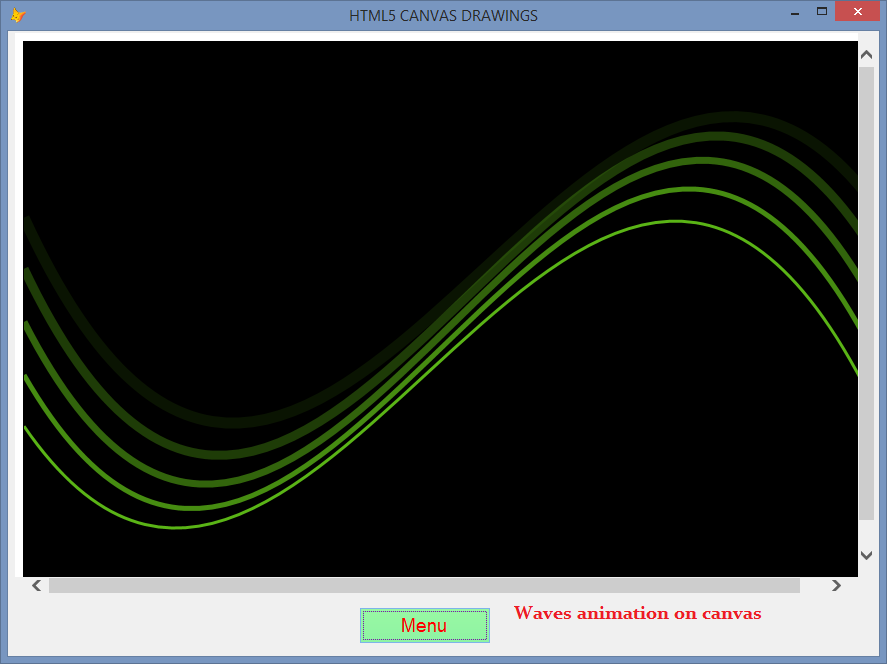 Html5 Canvas samples Part3 - Visual Foxpro codes
