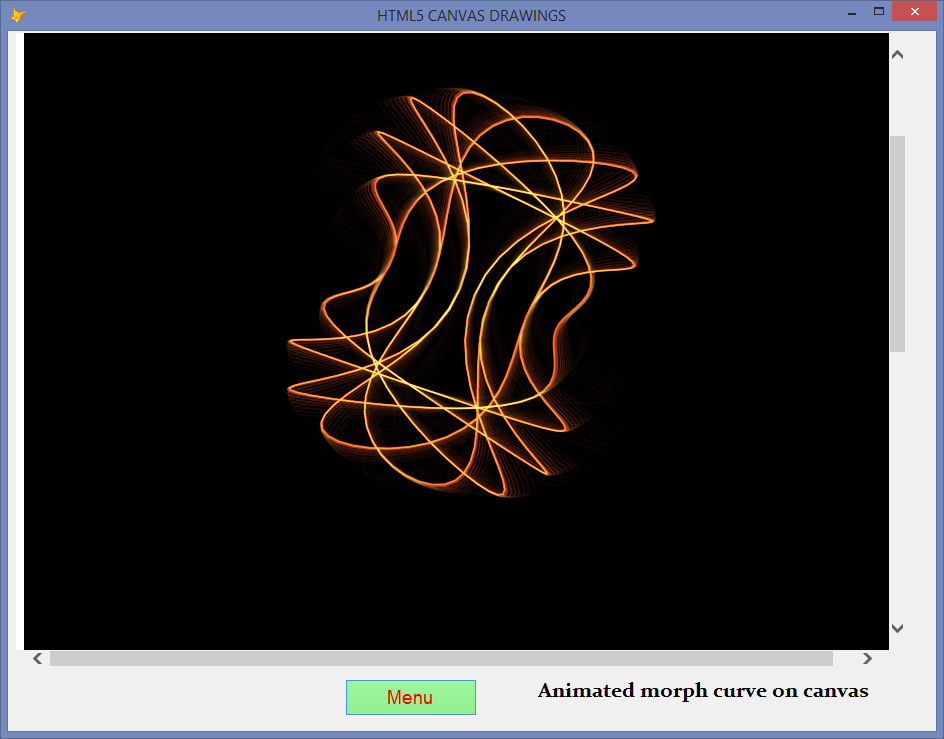 Html5 canvas samples Part4 - Visual Foxpro codes