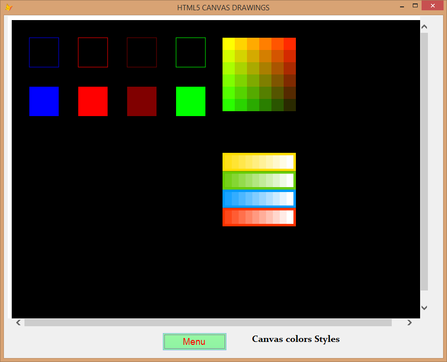 Html5 canvas samples Part4 - Visual Foxpro codes