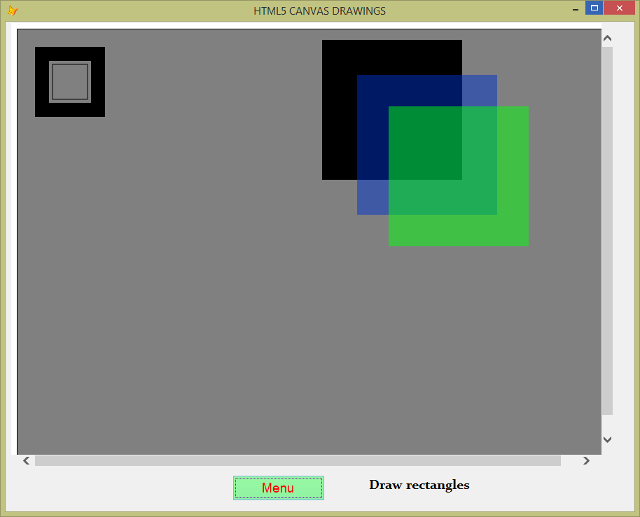Html5 canvas samples Part4 - Visual Foxpro codes