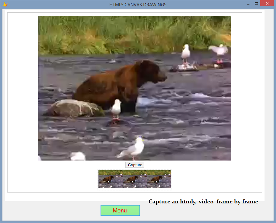 Html5 canvas samples Part4 - Visual Foxpro codes
