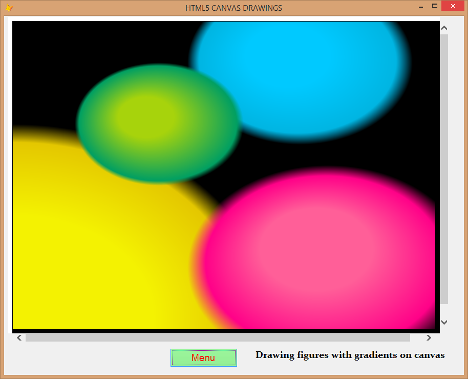 Html5 canvas samples Part4 - Visual Foxpro codes