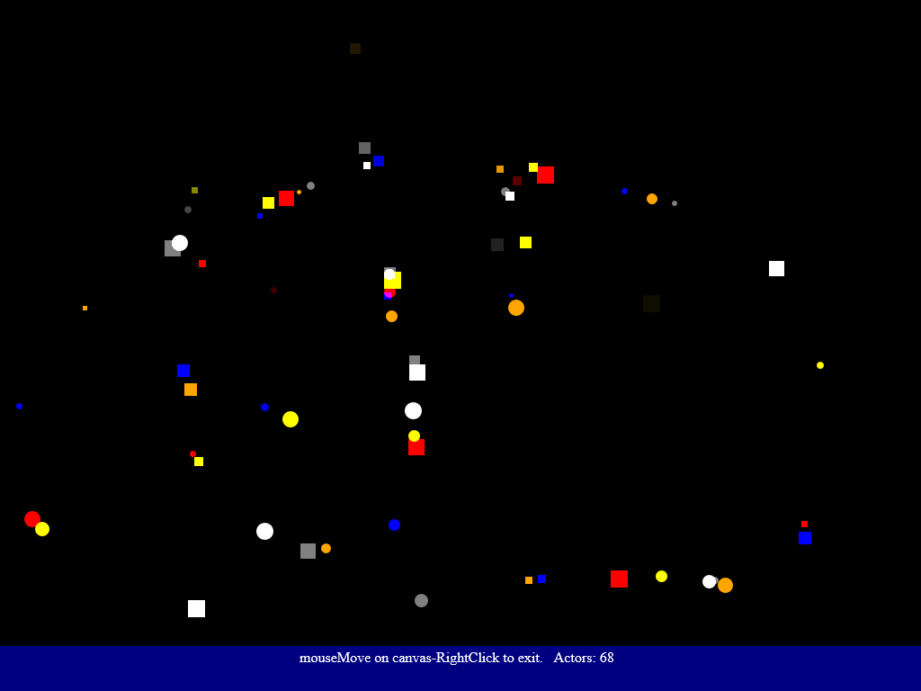 Awesome html5 canvas animations - part3 - Visual Foxpro codes