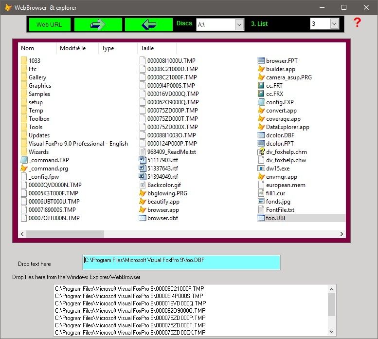 VFP OLEDRAGDROP with treeview,textbox,listbox ,editbox,grid,image from windows explorer ...