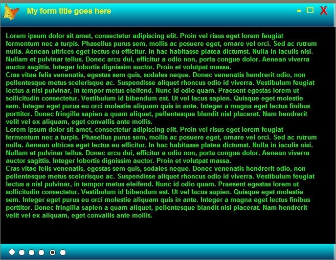 Easy custom ribbons - Visual Foxpro codes