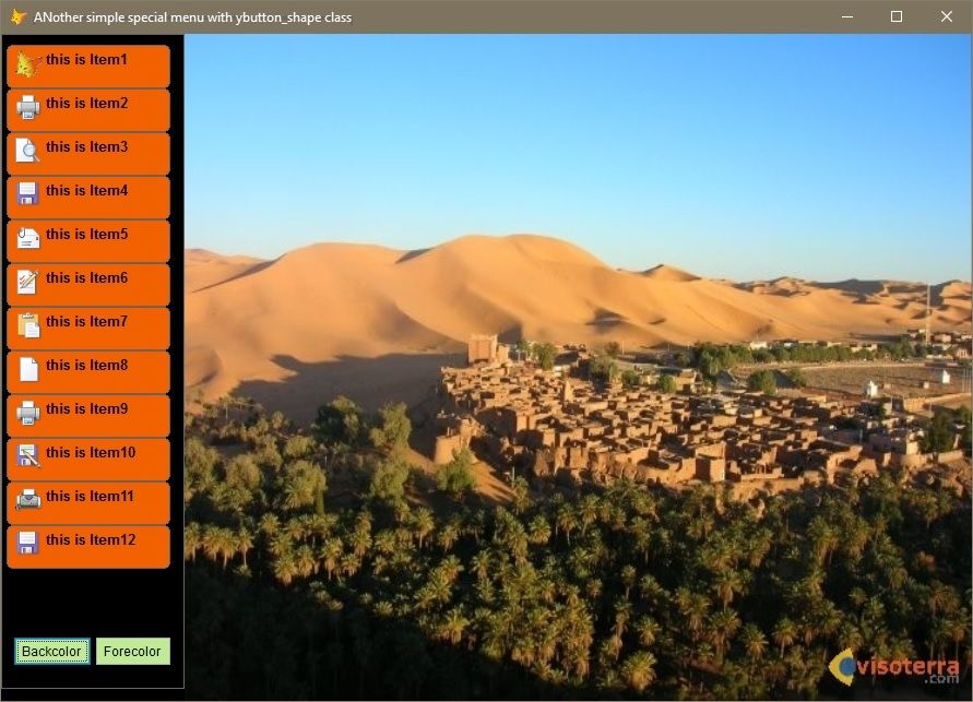 Easy custom ribbons - Visual Foxpro codes