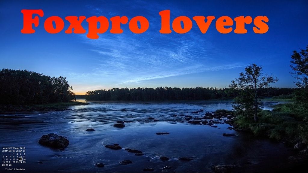 Working with form regions and transparency part 2 - Visual Foxpro codes