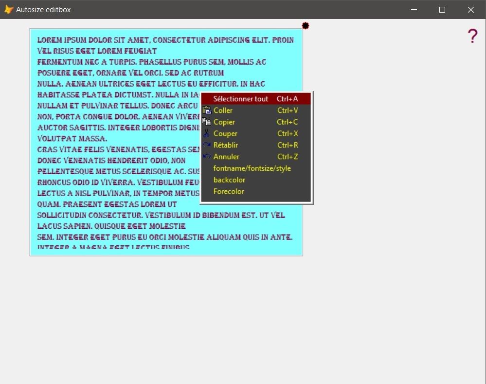 An autosize VFP editbox - Visual Foxpro codes