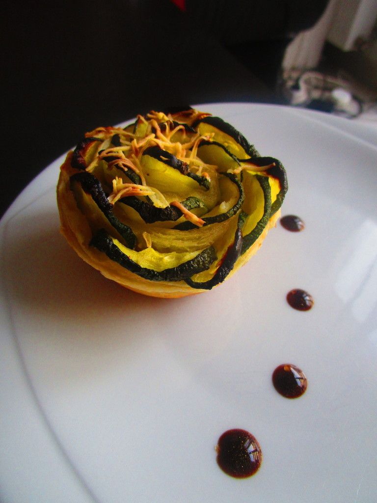 Rose feuilletée de courgette - Cooking&Chemistry