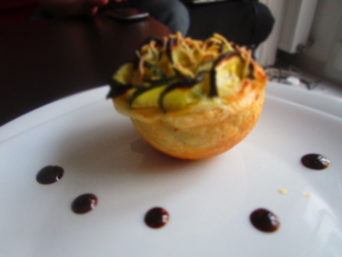 Rose feuilletée de courgette - Cooking&Chemistry