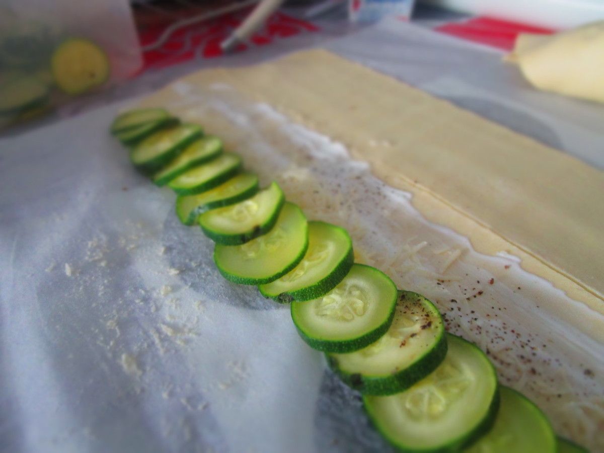Rose feuilletée de courgette - Cooking&Chemistry