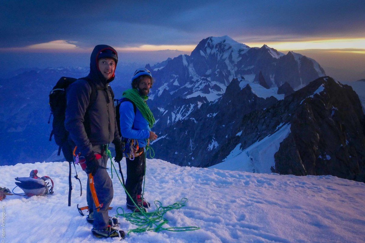 Eperon Walker - Voie Cassin - Grande Jorasses - le topo revisité ...