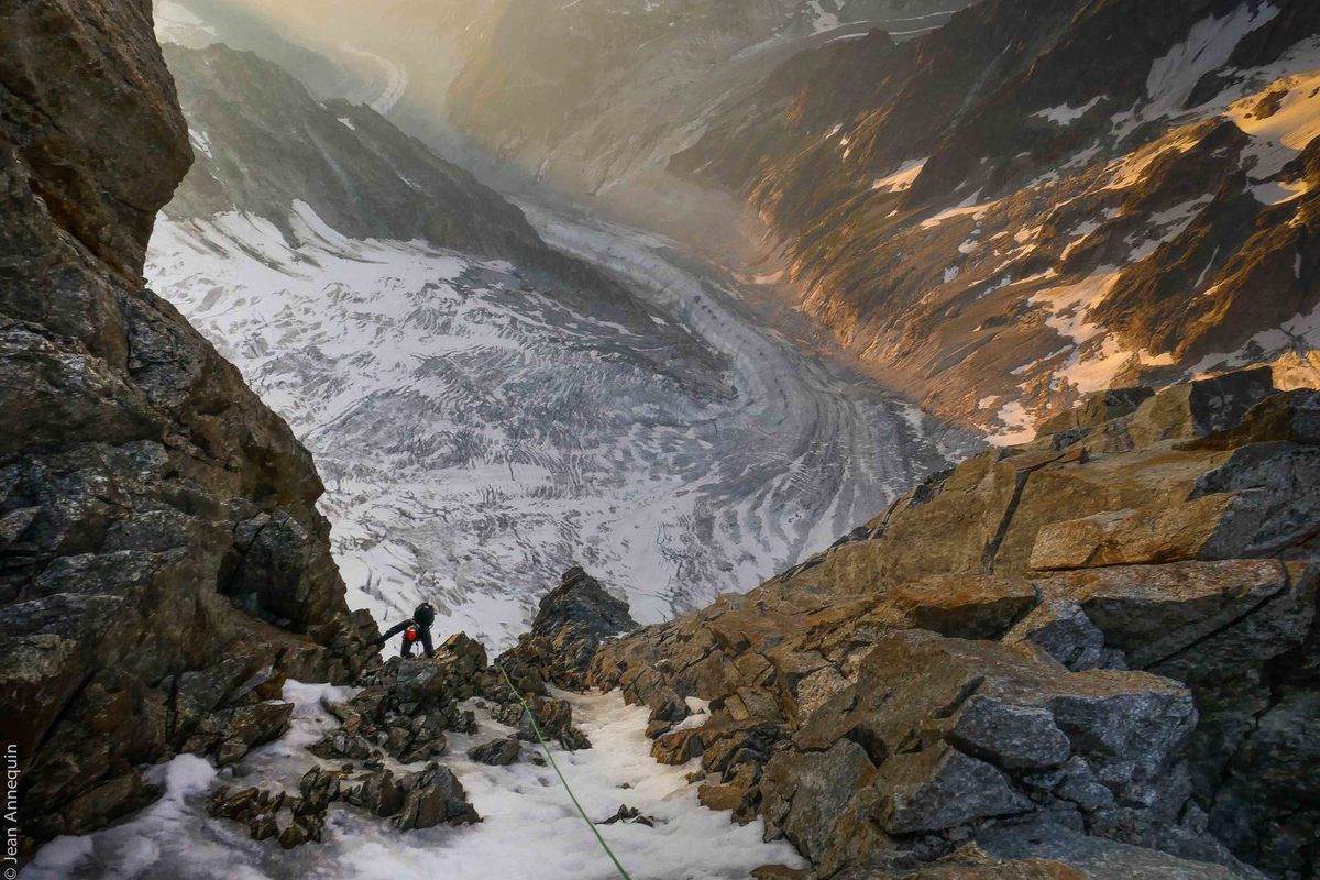 Eperon Walker - Voie Cassin - Grande Jorasses - le topo revisité ...