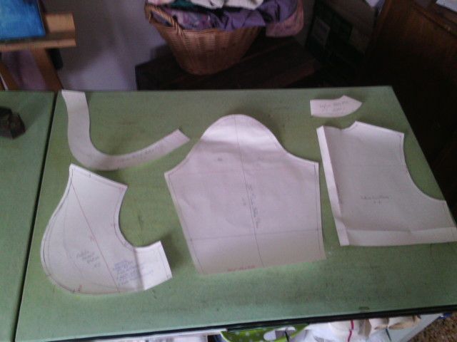 tuto : 5, Mariée Phine, Patronnages hauts. - C'sur Mesure