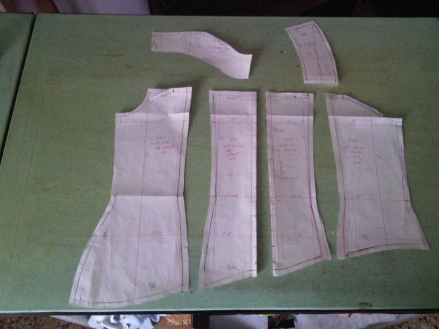 tuto : 5, Mariée Phine, Patronnages hauts. - C'sur Mesure