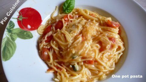 One pot pasta - Pia Cuisine