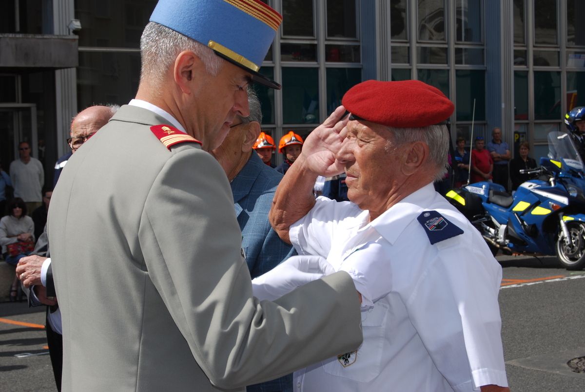 La médaille militaire pour Alexandre GEORGIEFF - UNP 010 AIN
