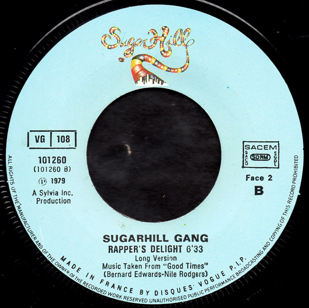 Sugarhill Gang - Rapper's delight - 1979 - l'oreille cassée