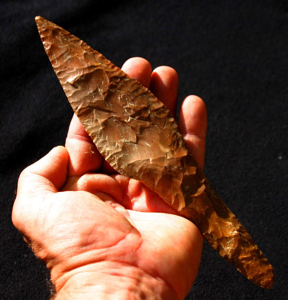 Poignard néolithique danois de type VIb / Type VIb Danish Dagger ...