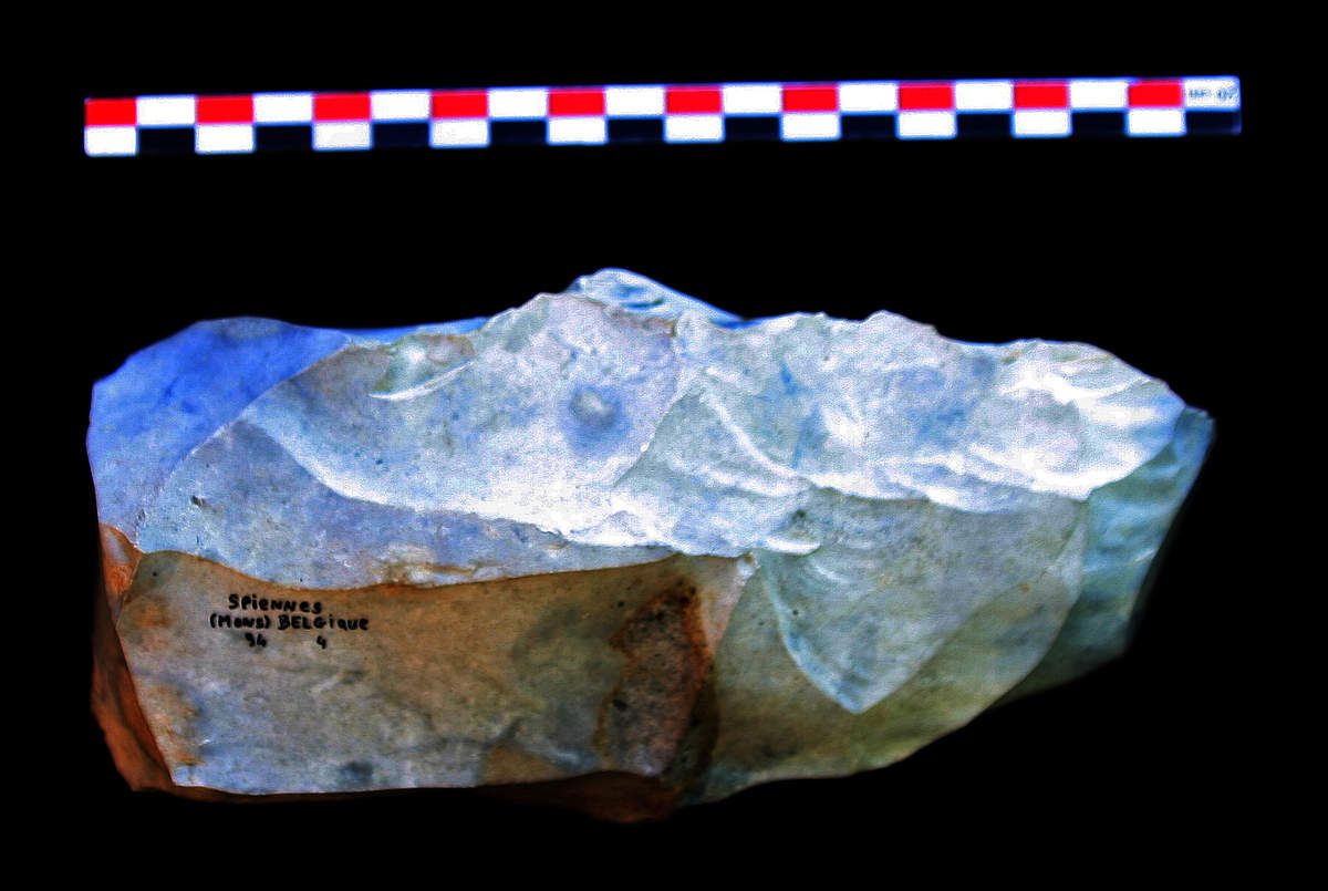 Nucléus à Lames des Mines de Spiennes / Blade Core From Neolithic ...