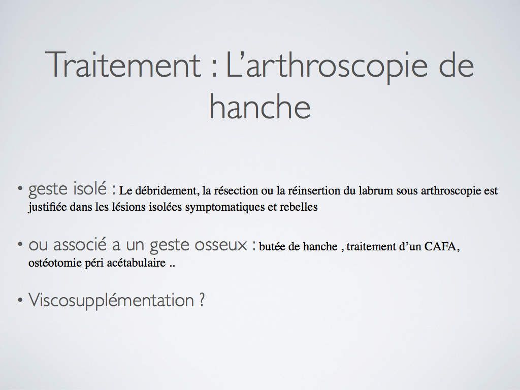 - LES ARTHROSCOPIES DE HANCHE : CAFA , conflit antérieur fémoro ...