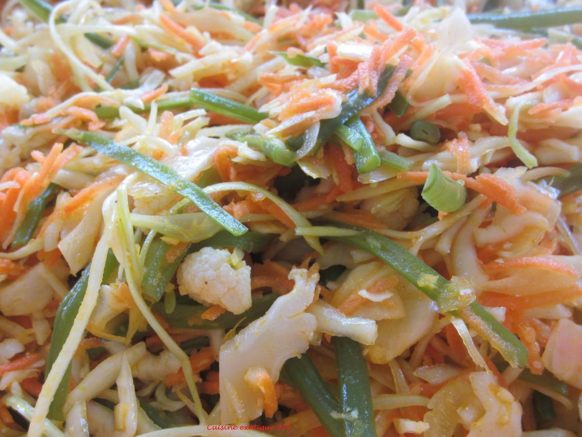 RECETTE ACHARD DE LEGUMES - Jasmine cuisine