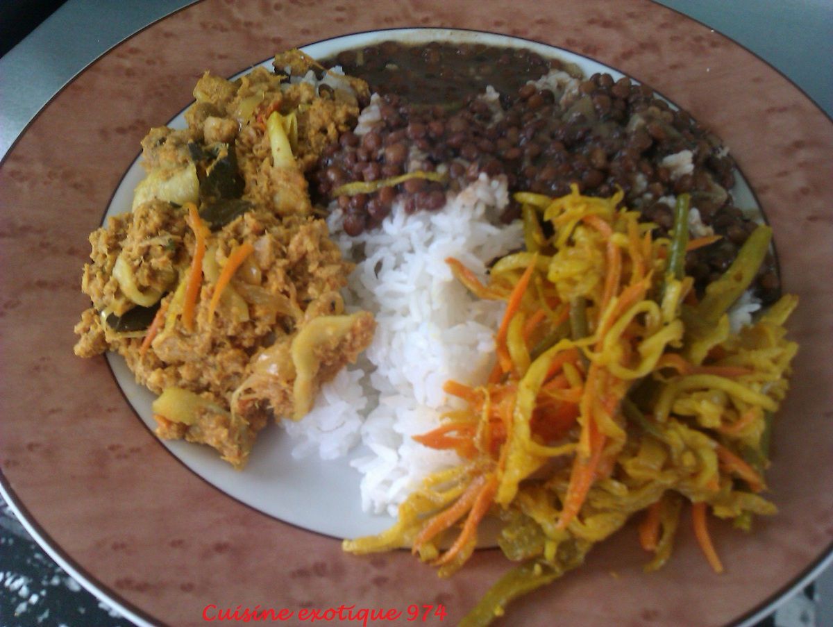 CARI LA MORUE CONCOMBRE GROS PIMENTS !!! - Jasmine cuisine