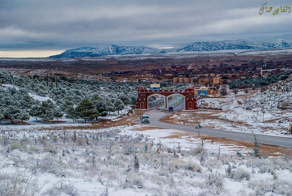 Aflou en blanc ce matin du 10 3 2016 ( أخبار الآغواط) - المدينة التي ...