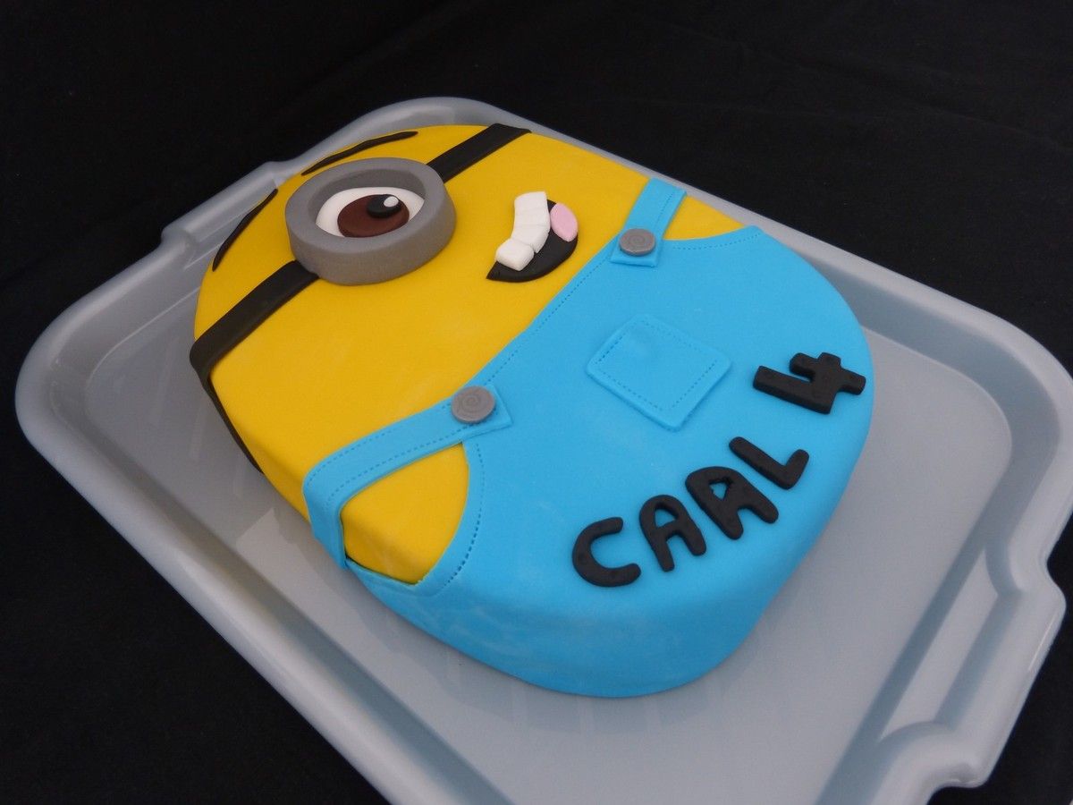 Gâteau Minion - Le blog de La Marmotte