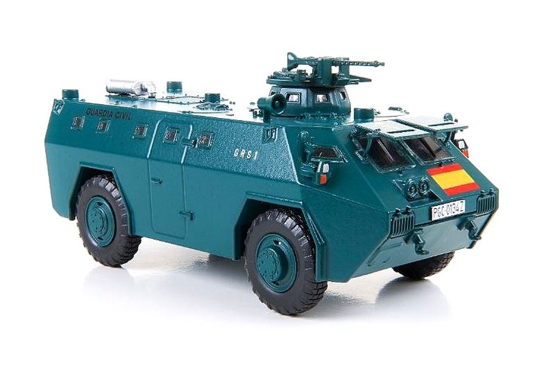 Pegaso BLR 3545 "Guardia civil" au 1/43 (Editions Salvat) - Milinfo