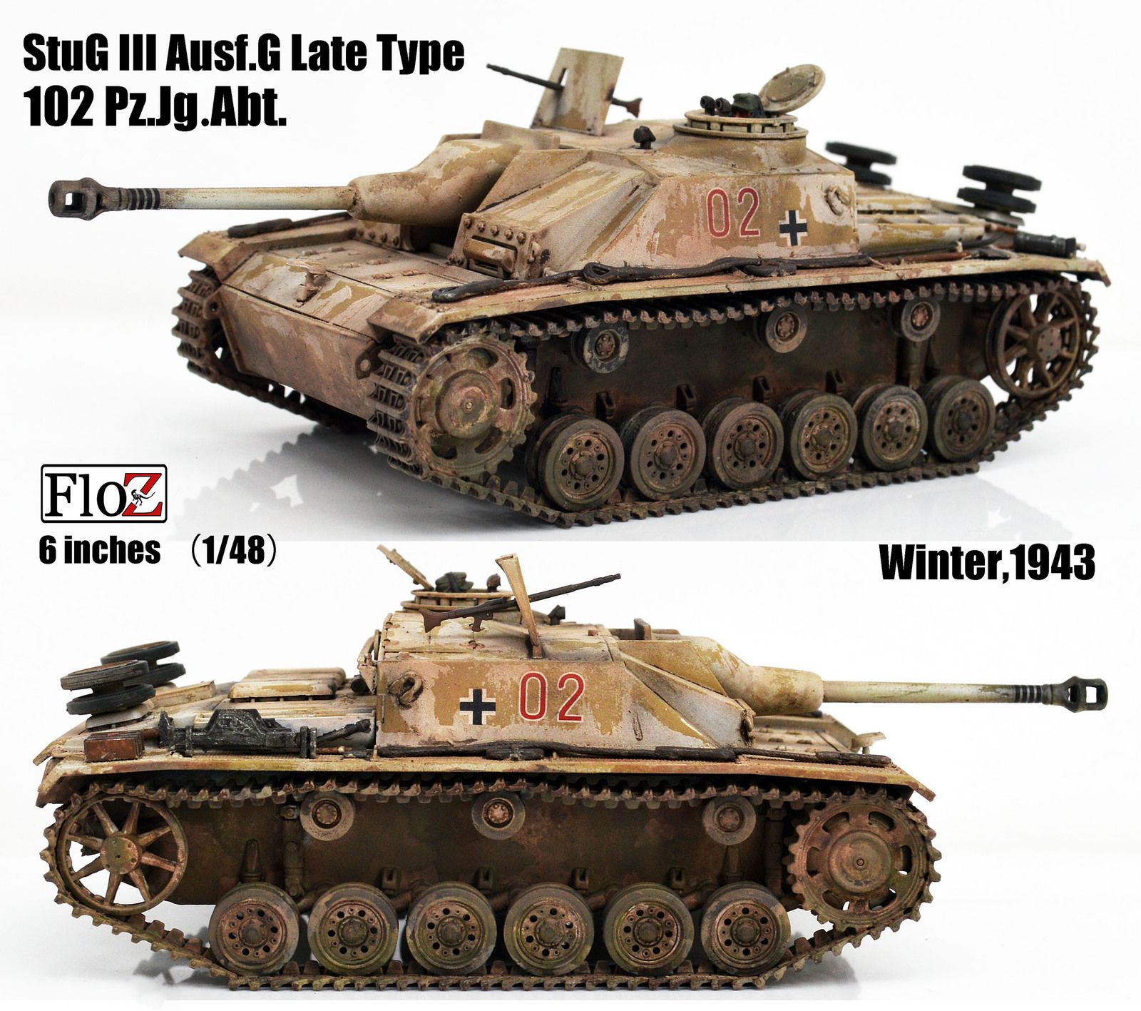 Stug III Ausf.G late version au 1/48 (par Marc H.) - Milinfo