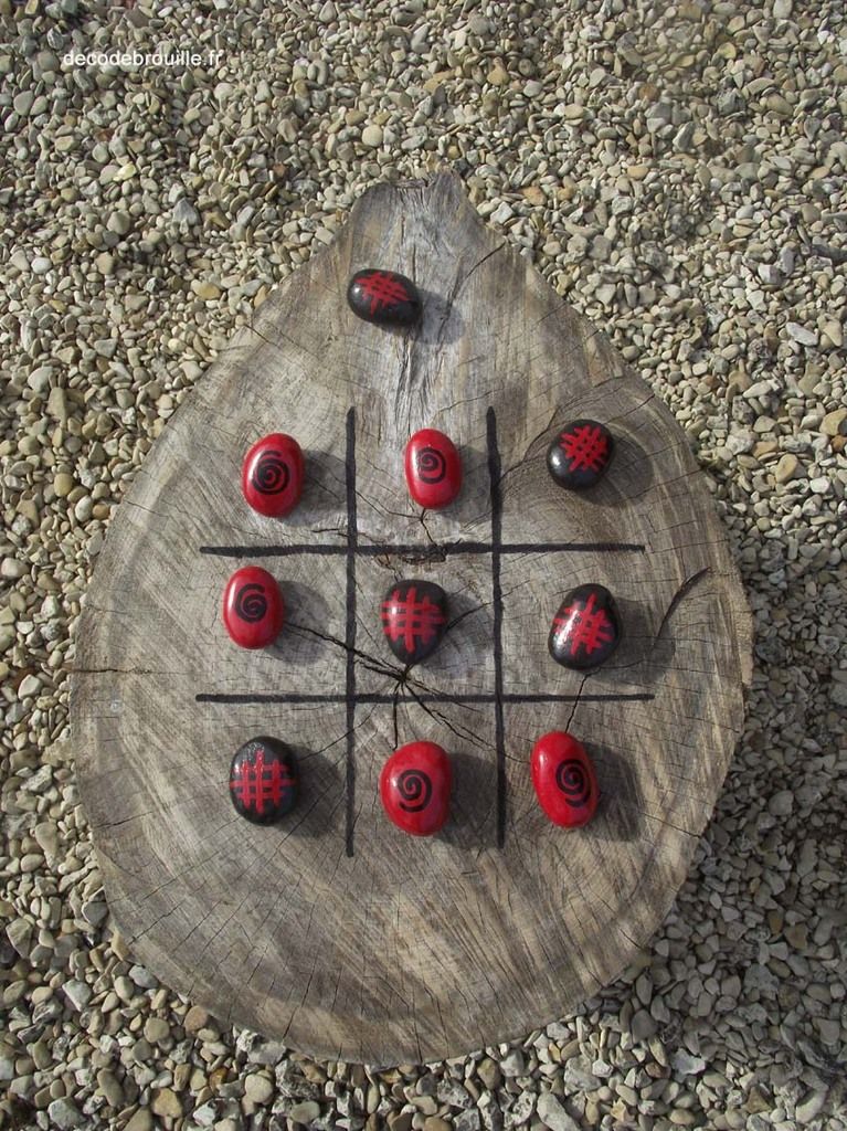 Fabriquer un jeu de morpions - Décodébrouille