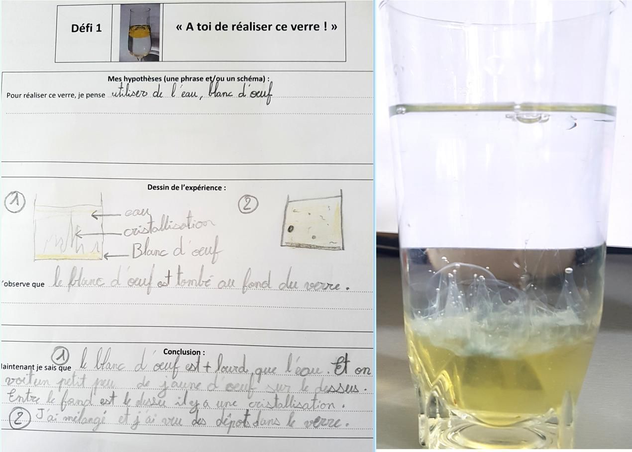 Défis scientifiques - Le blog des CM1 / CM2